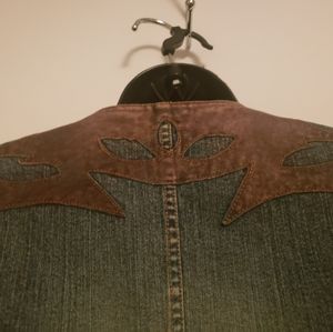 Parasuco | Jackets & Coats | Parasuco Brown Denim Vest | Poshmark